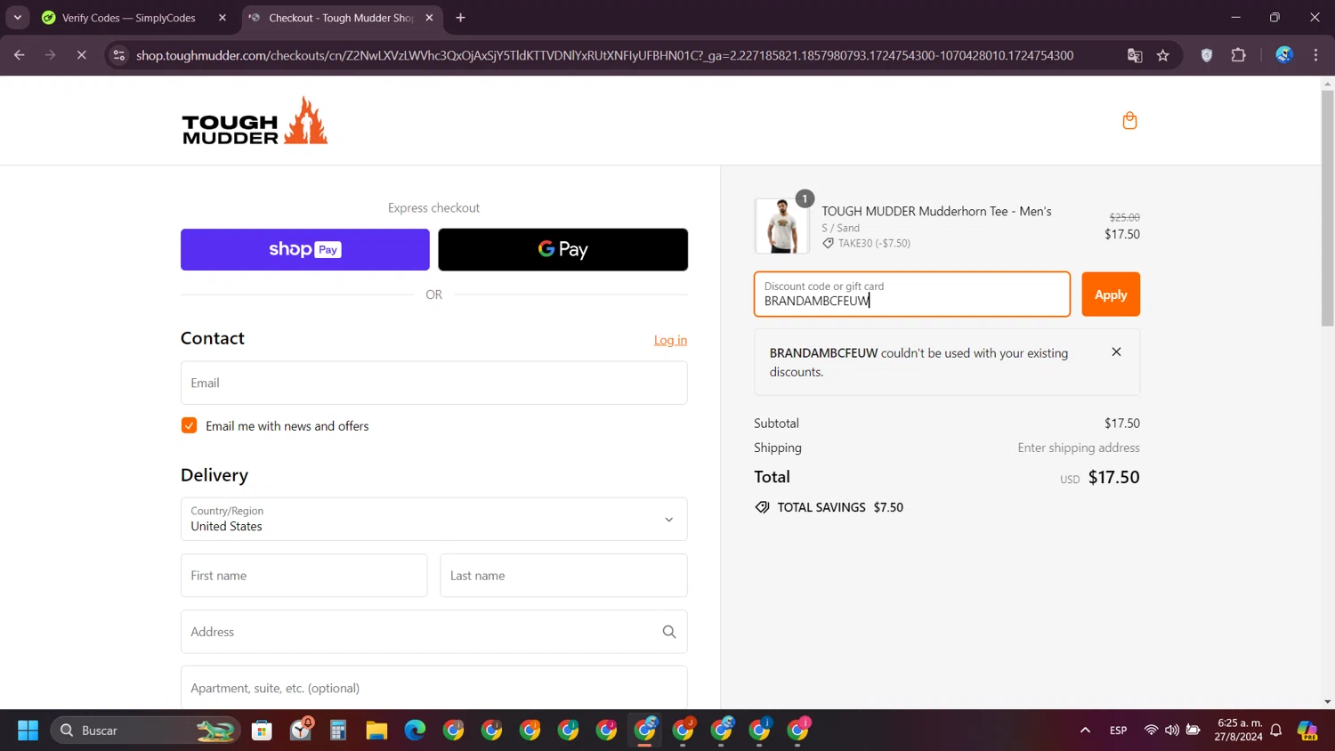 Tough Mudder Coupon Codes - $25 Off | September 2024