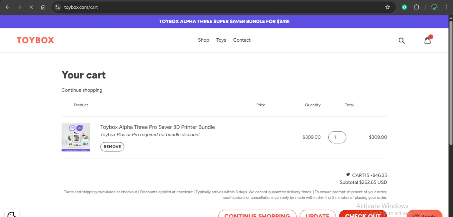 Toybox Labs Promo Codes - 15% Off (22 Verified) Feb 2026