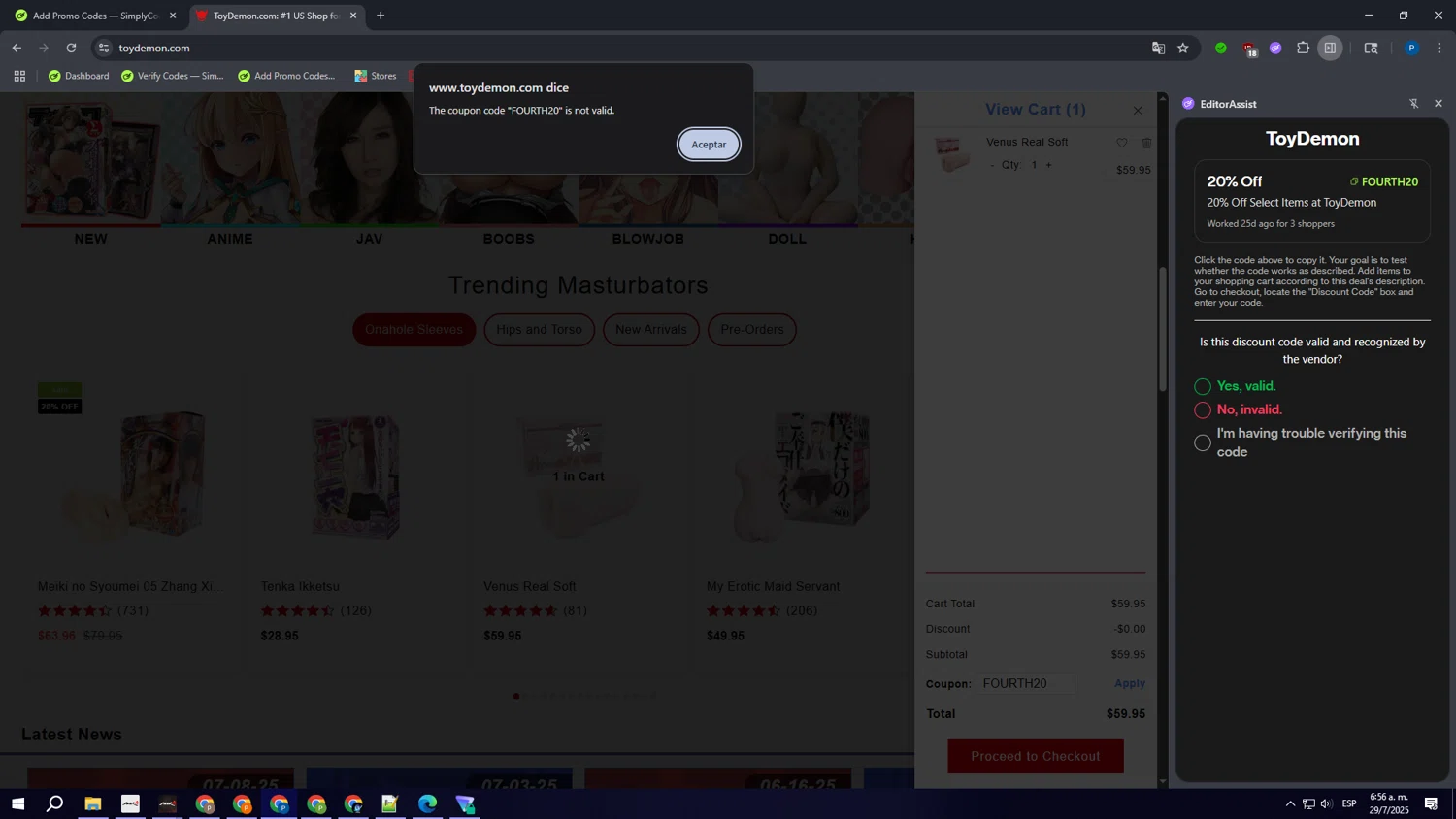 ToyDemon Discount Codes - 25% Off (1 Verified) Aug 2025