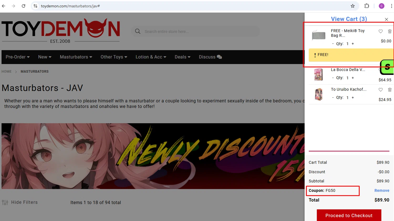 ToyDemon Promo Codes - $10 Off (3 Verified) Jan 2026