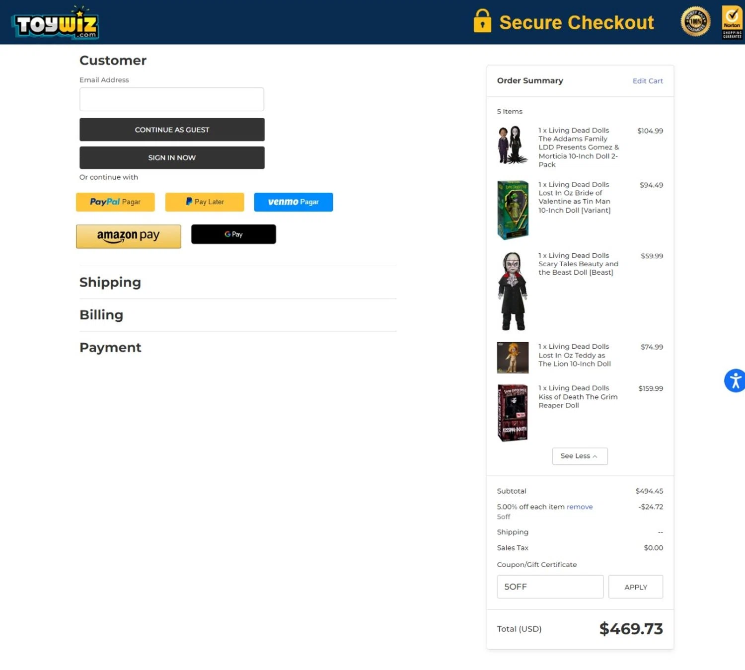 ToyWiz Coupons - 5% Off | October 2024