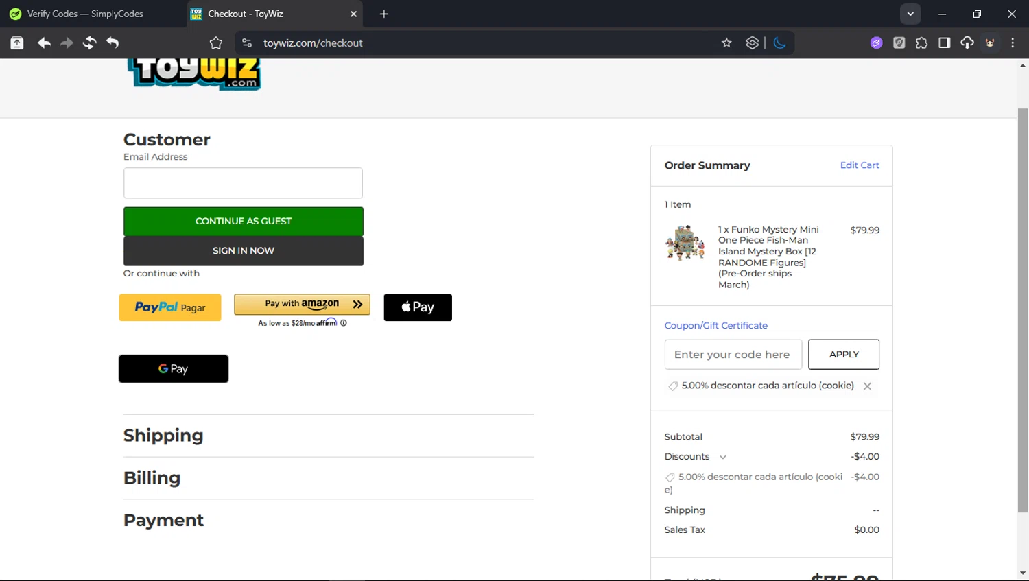 ToyWiz Promo Codes - 5% Off (6 Verified) Apr 2026