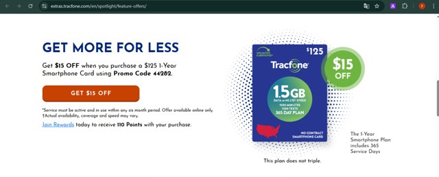 Tracfone Promo Codes (1 Verified) - 15% Off w/Code Apr 2025