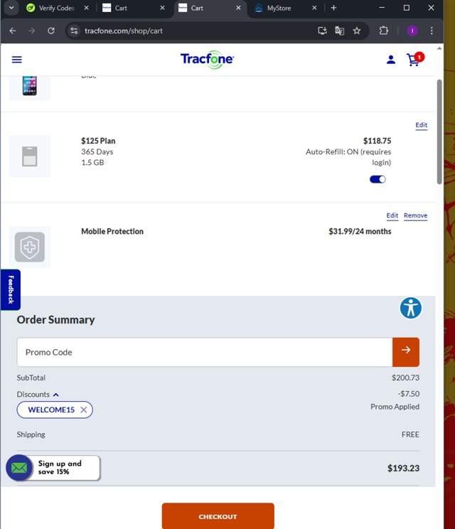 Tracfone Promo Codes (1 Verified) - 15% Off w/Code Apr 2025