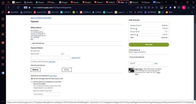 Tractor Supply Co Promo Codes - $8 Off | December 2024