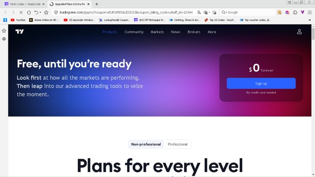TradingView Promo Codes (1 Verified) - w/Code Mar 2025
