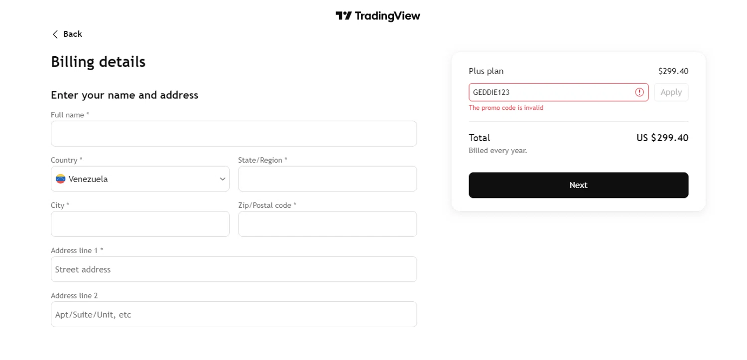 TradingView Promo Codes (1 Verified) - w/Code Mar 2025