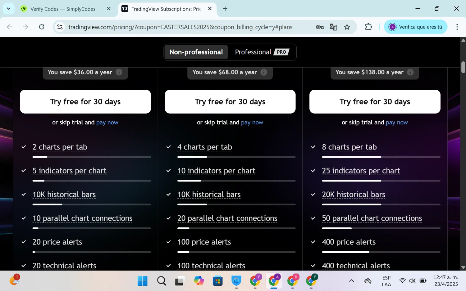 TradingView Promo Codes (1 Verified) - $15 Off Nov 2025