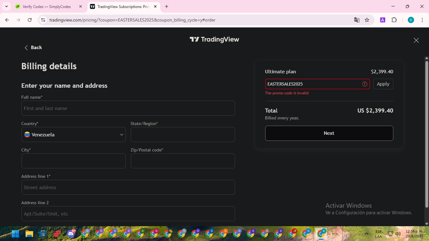TradingView Promo Codes (1 Verified) - $15 Off Nov 2025