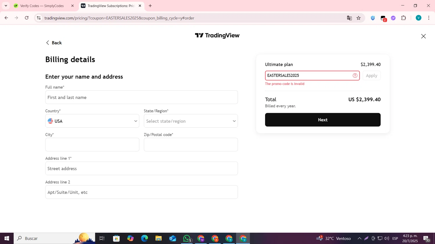 TradingView Promo Codes (1 Verified) - $15 Off Nov 2025