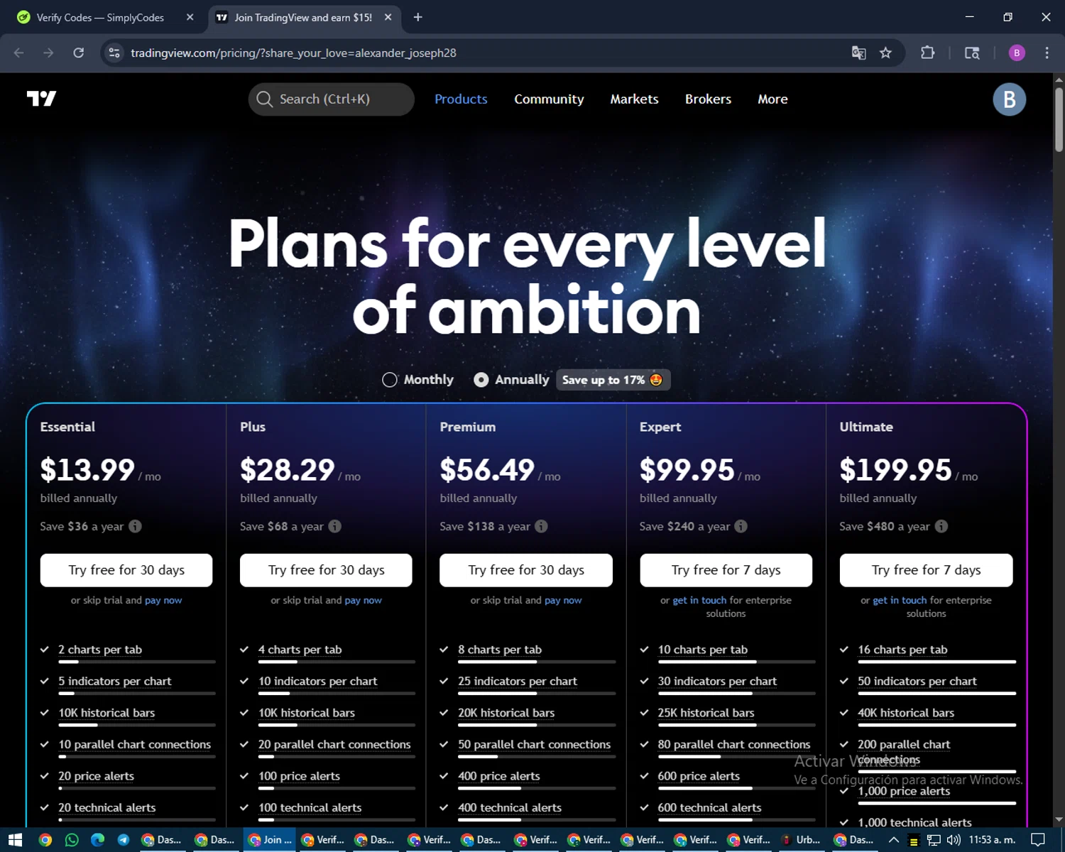 TradingView Promo Codes - $15 Off (1 Verified) Dec 2025