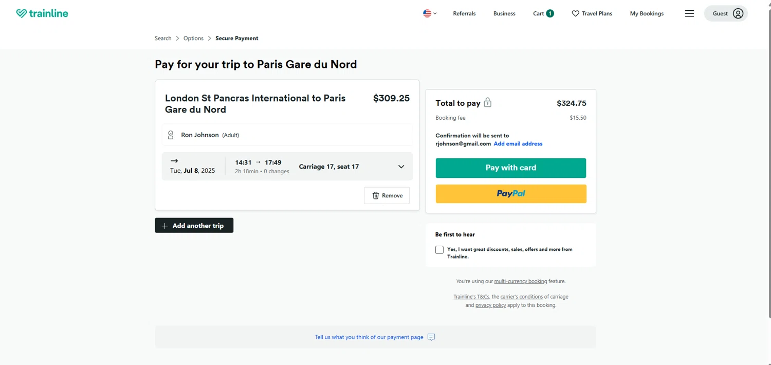 Trainline Promo Codes (8 Verified) - 10% Off w/Code Jul 2025