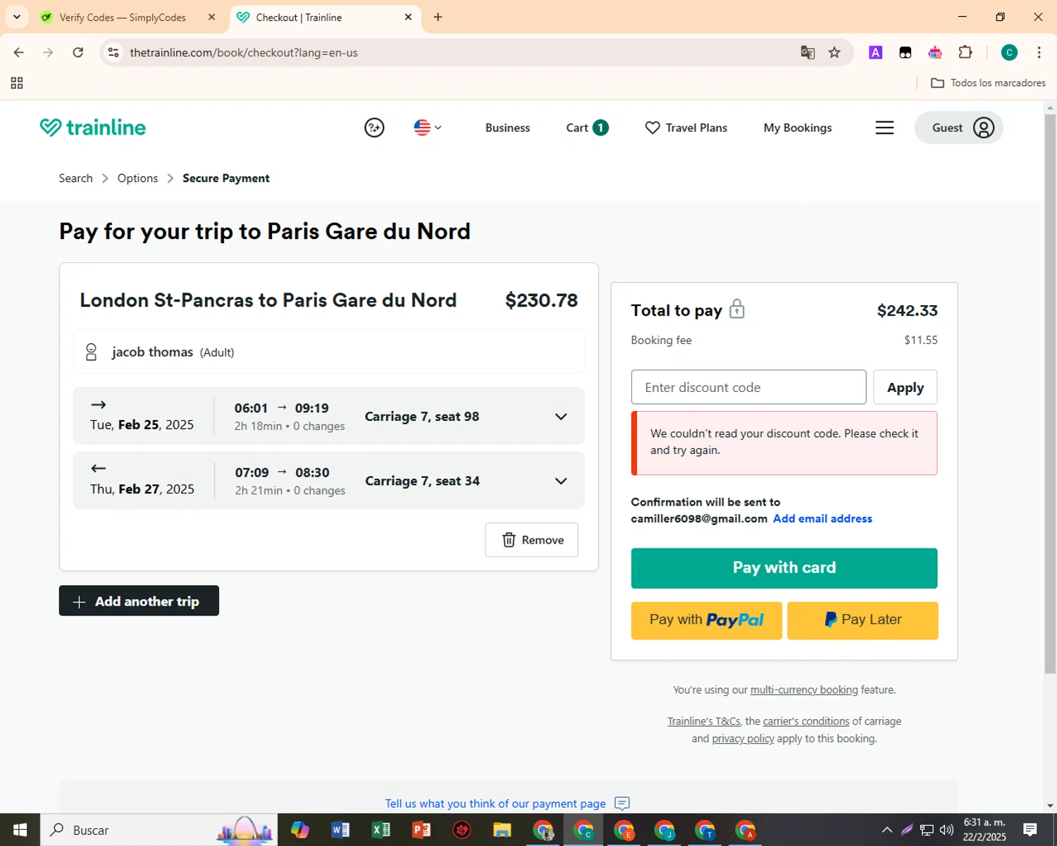 Trainline Promo Codes (6 Verified) - 10% Off w/Code Jun 2025