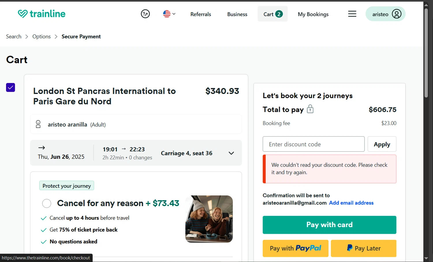 Trainline Promo Codes (8 Verified) - 10% Off w/Code Jul 2025