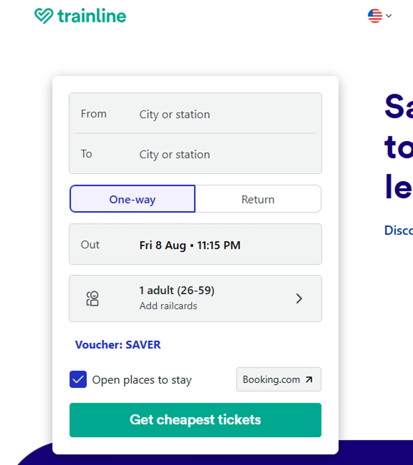 Trainline Promo Codes - 10% Off Coupons Sep 2025