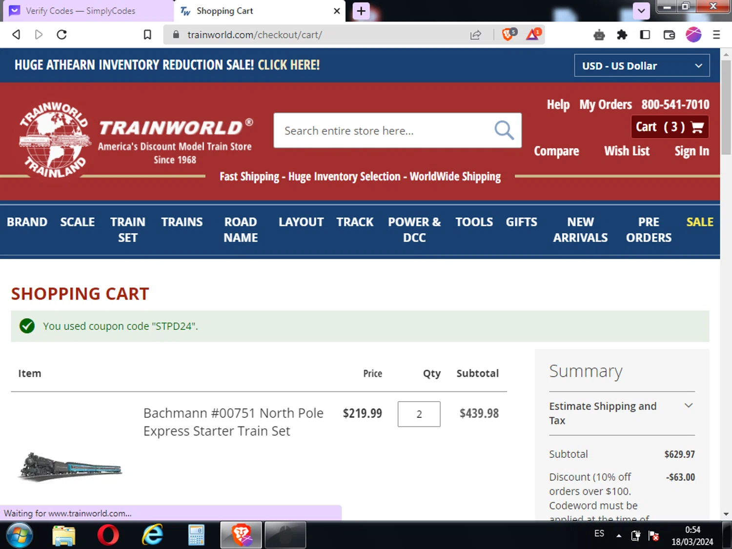 Trainworld Discount Codes - $15 Off | November 2024