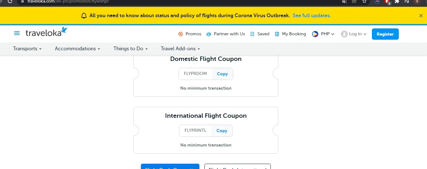 Traveloka Coupons - 6% Off | October 2024