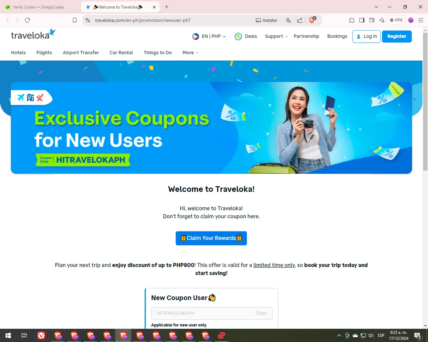 Traveloka Promo Codes - 5% Off | January 2025