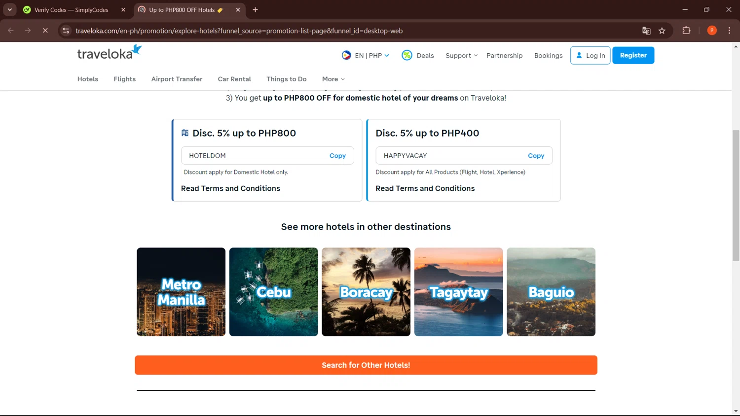 Traveloka Coupons - 6% Off | October 2024