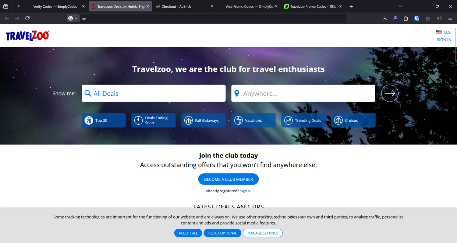 Travelzoo Promo Codes - $250 Off (3 Verified) Dec 2025