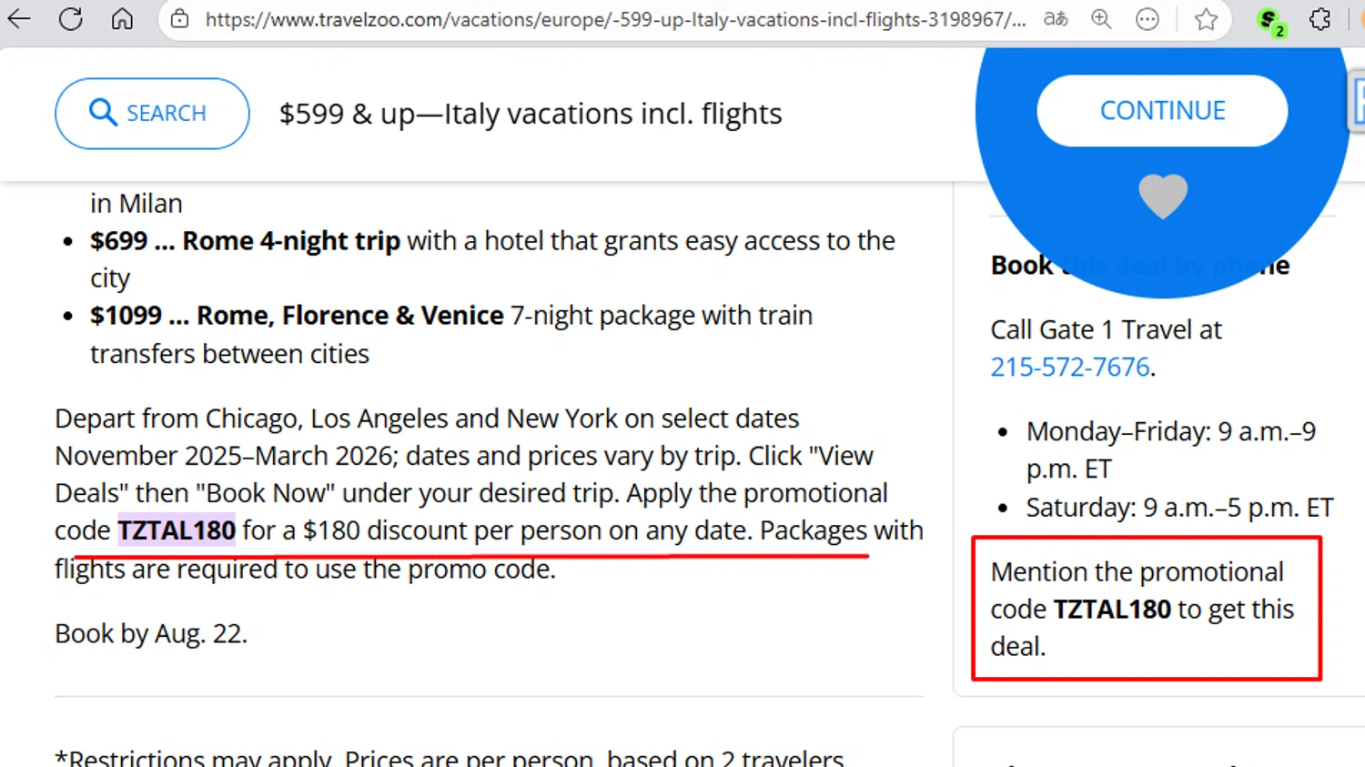 Travelzoo Promo Codes - 10% Off Coupons Dec 2025