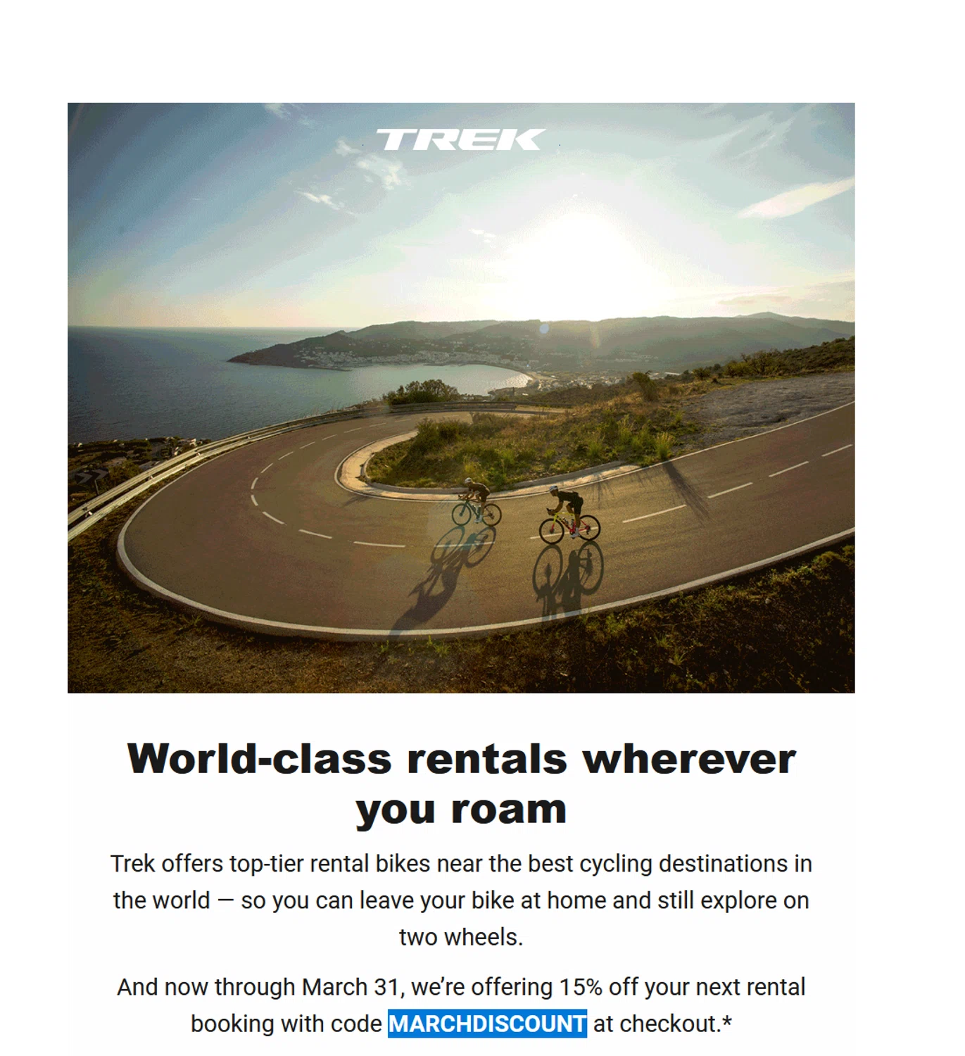 Trek Bicycle Promo Codes - 15% Off Coupons Sep 2025