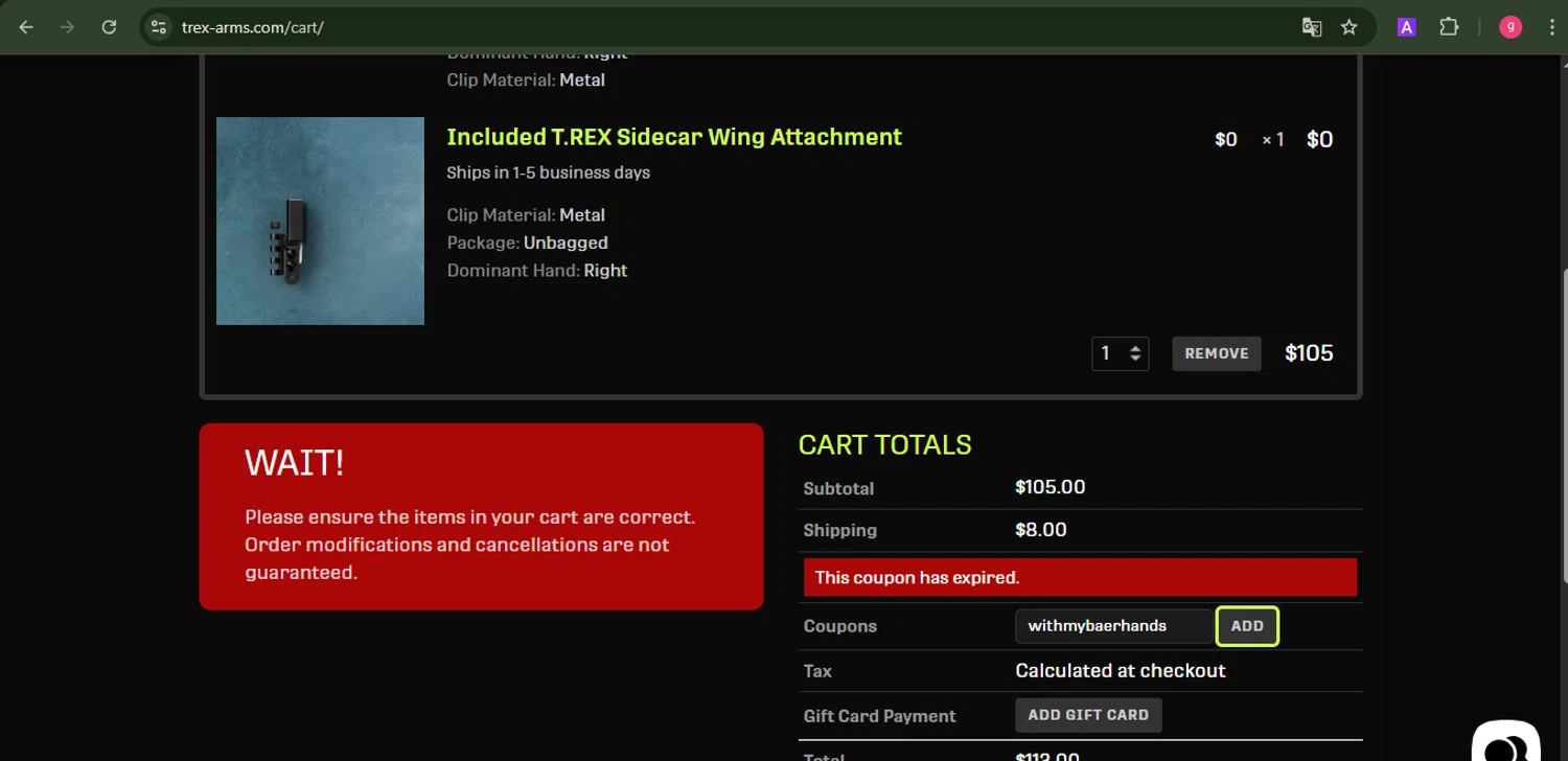 T.REX ARMS Promo Codes - 30% Off Coupons Sep 2025