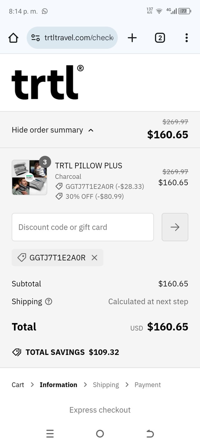 Trtl Discount Codes - 15% Off | November 2024