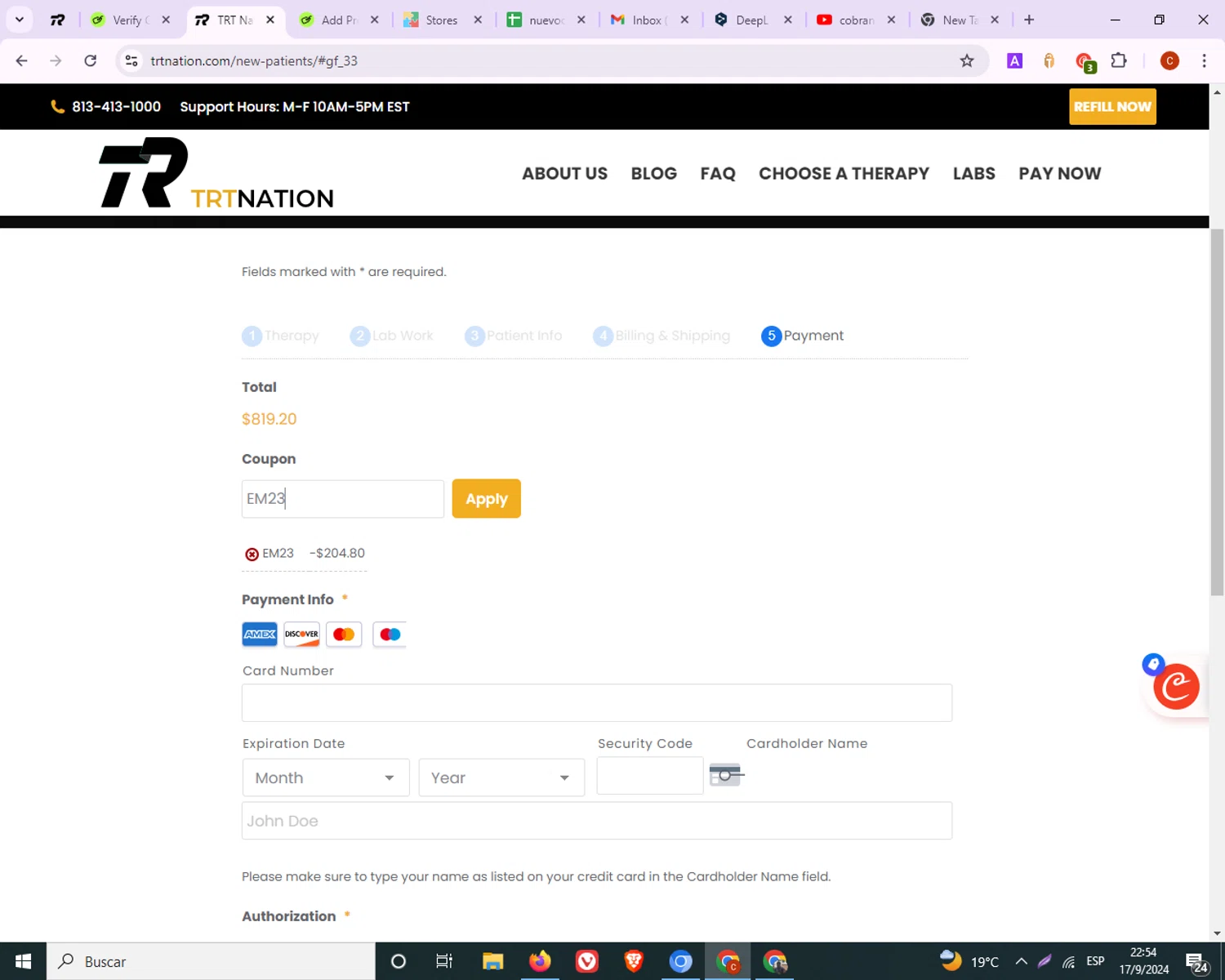 TRT Nation Coupons - 20% Off | November 2024
