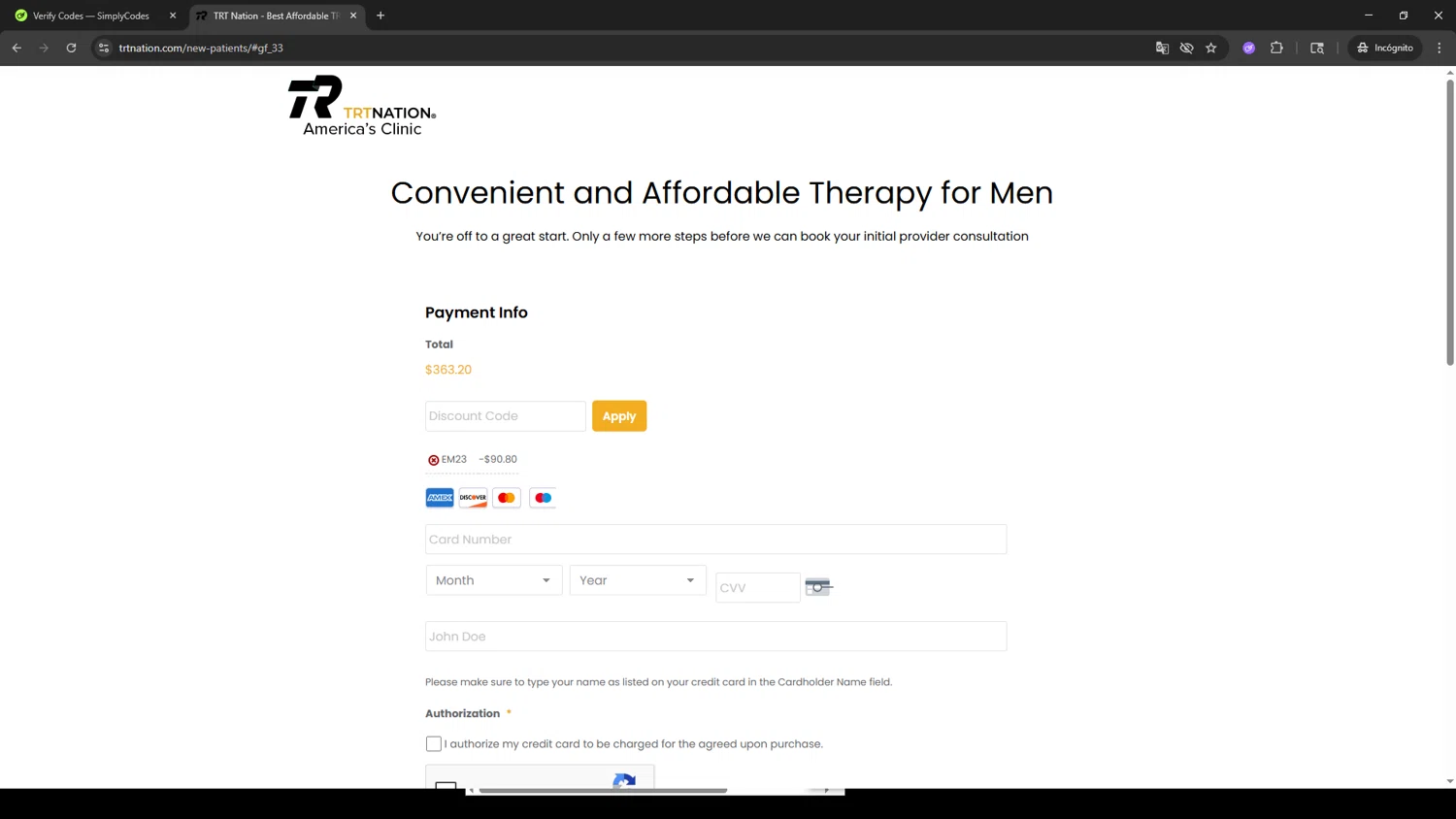 TRT Nation Promo Codes - 25% Off (5 Verified) Jan 2026