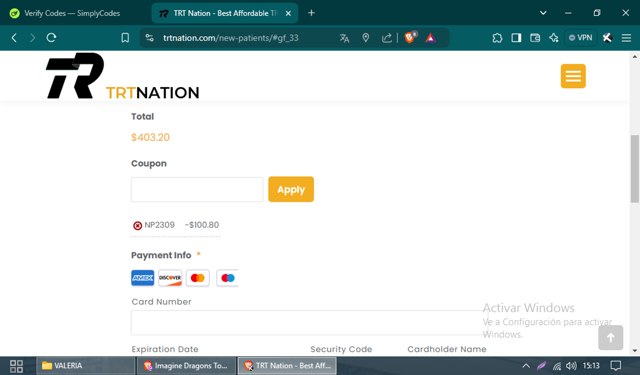 TRT Nation Coupon Codes (2 Verified) - 20% Off Mar 2025