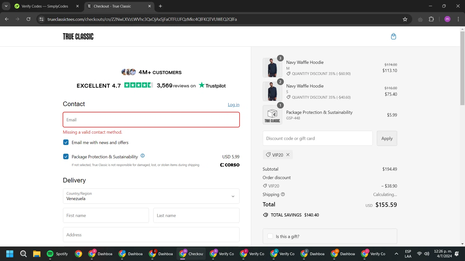 True Classic Tees Discount Codes - 20% Off | August 2024