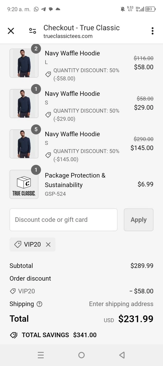 True Classic Tees Discount Codes - 20% Off | August 2024