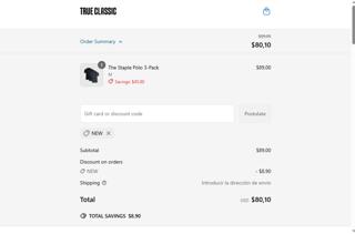 True Classic Tees Promo Codes - 20% Off Discount Oct 2025