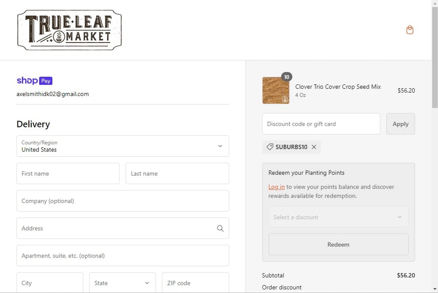 True Leaf Market Coupons - 10% Off | November 2024