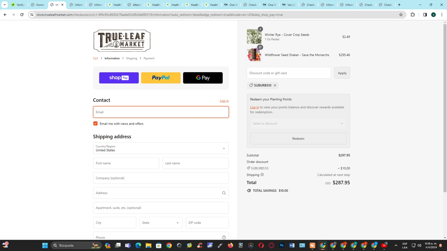 True Leaf Market Coupons - 5% Off Discount Codes in August 2024 | SimplyCodes