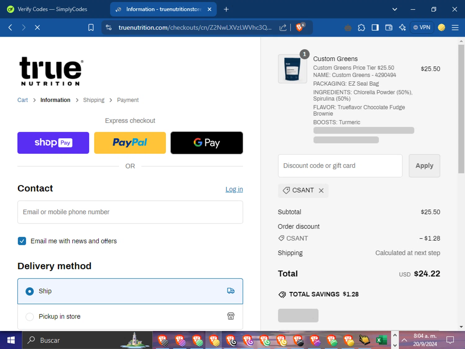 True Nutrition Promo Codes - 10% Off | October 2024