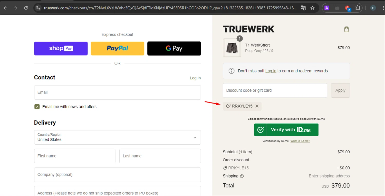 Truewerk Discount Codes - 15% Off | September 2024