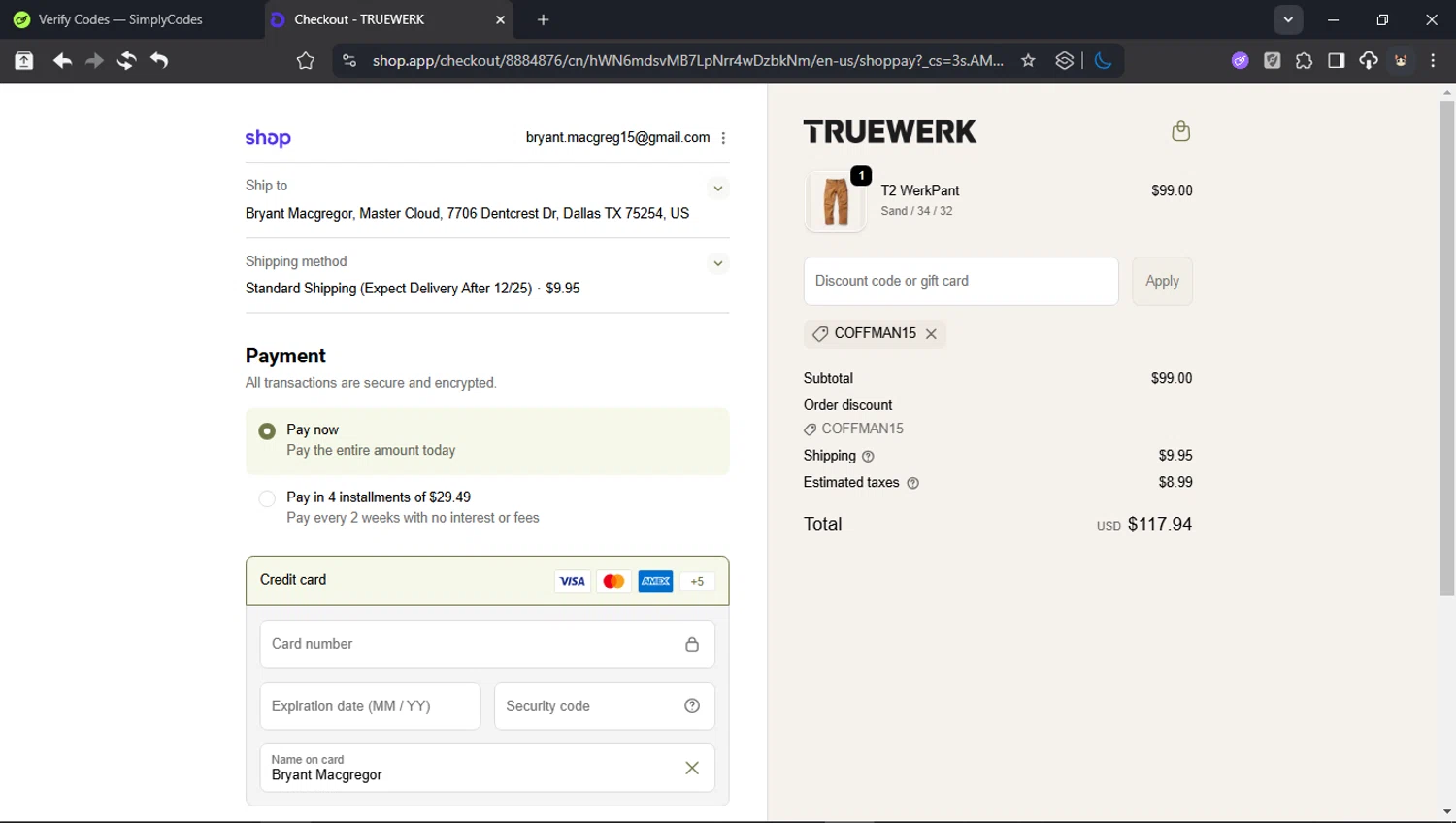 Truewerk Promo Codes - 15% Off (37 Verified) Dec 2025