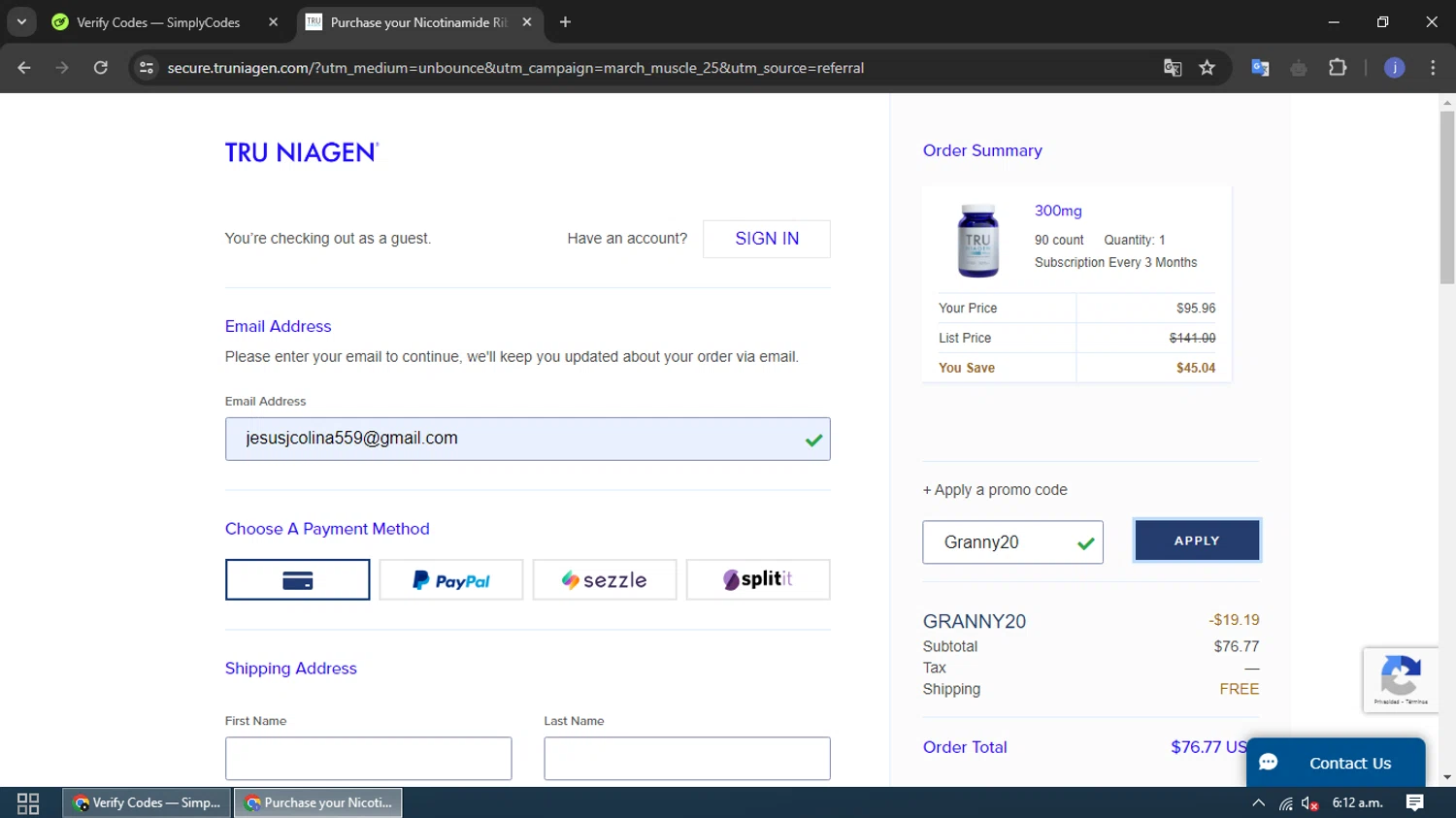 Tru Niagen Promo Codes - 25% Off | October 2024