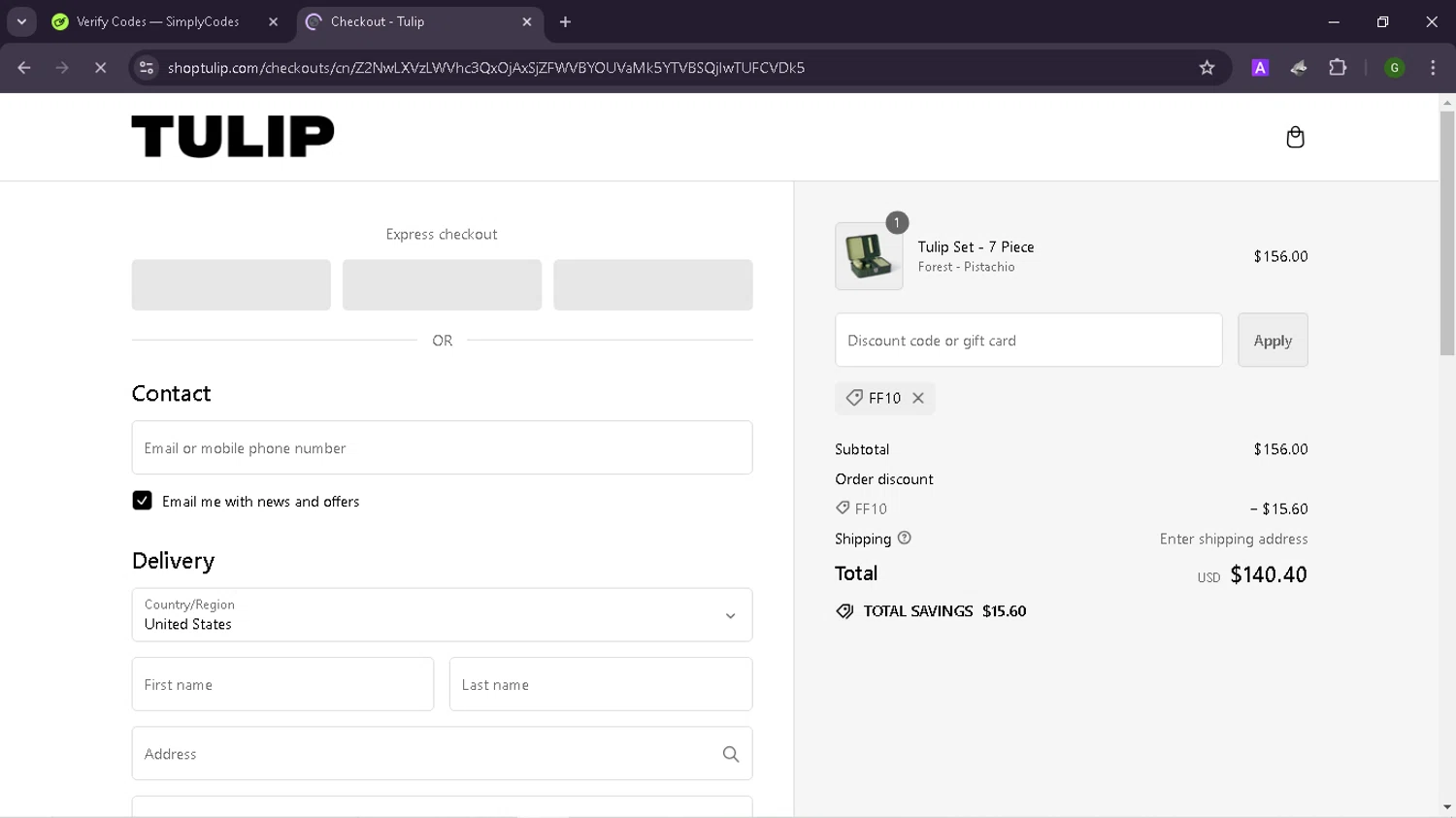 Tulip Promo Codes - 10% Off | October 2024