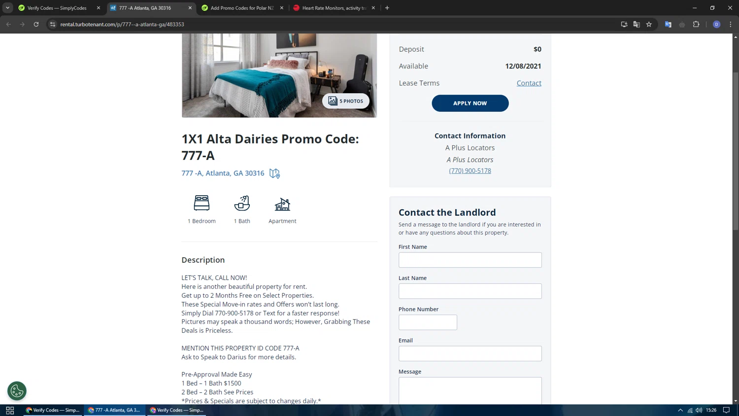 TurboTenant Promo Codes - $40 Off | October 2024