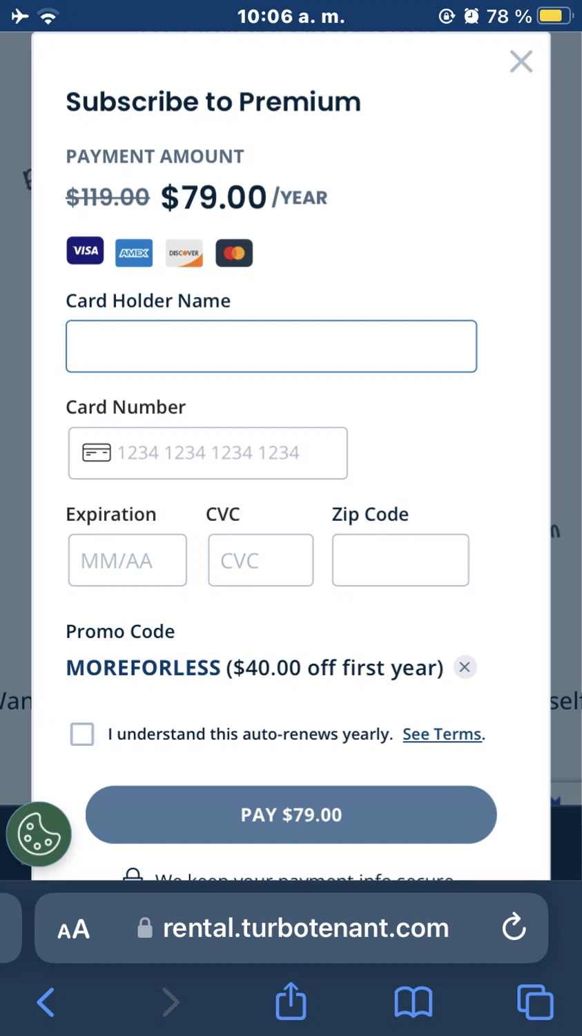 TurboTenant Promo Codes - $40 Off | October 2024