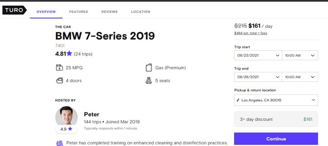 Turo Promo Codes - $250 Off Coupons Aug 2025