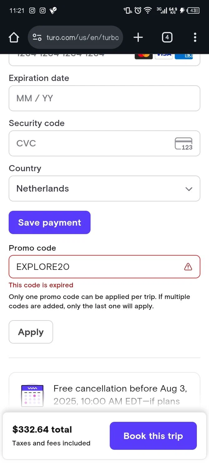 Turo Promo Codes - 10% Off Coupons Aug 2025