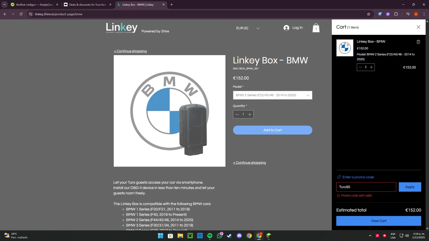 Turo Promo Codes - 50% Off (4 Verified) Dec 2025