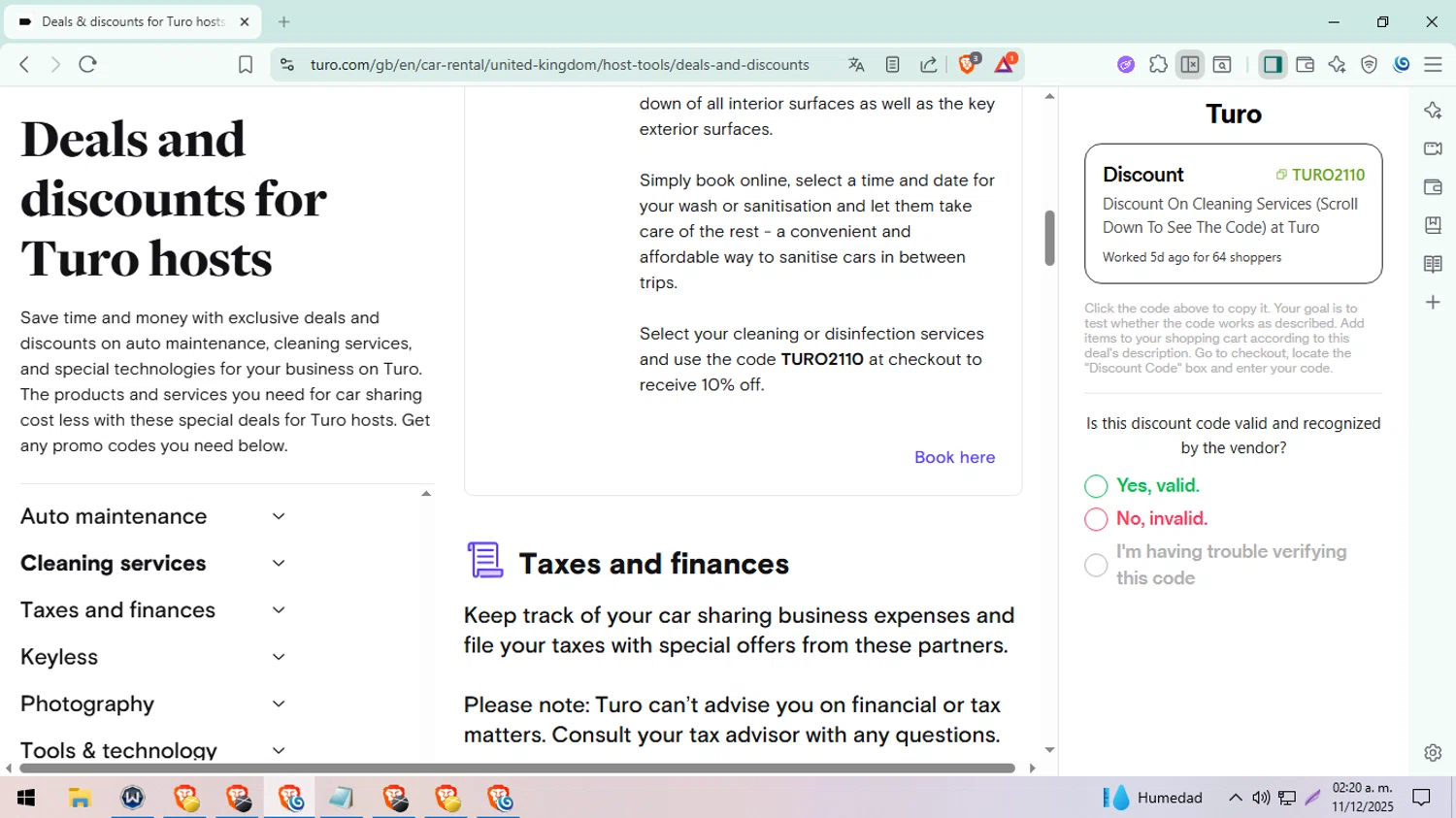 Turo Promo Codes - 50% Off (4 Verified) Dec 2025