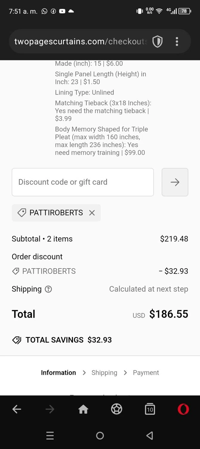 TWOPAGES CURTAINS Promo Codes - 17% Off | November 2024