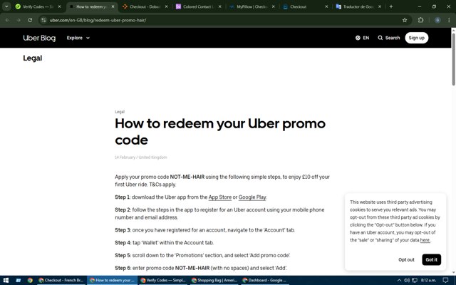 Uber Promo Codes (3 Verified) - $10 Off Sitewide Apr 2025