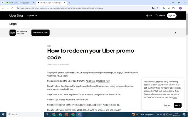 Uber Promo Codes (3 Verified) - $10 Off Sitewide Apr 2025